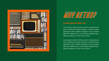 Retro PowerPoint Templates for Presentation|Lifestyle
