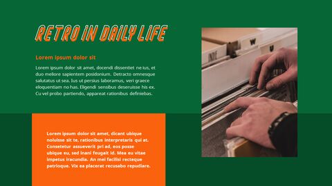 Retro PowerPoint Templates for Presentation|Lifestyle