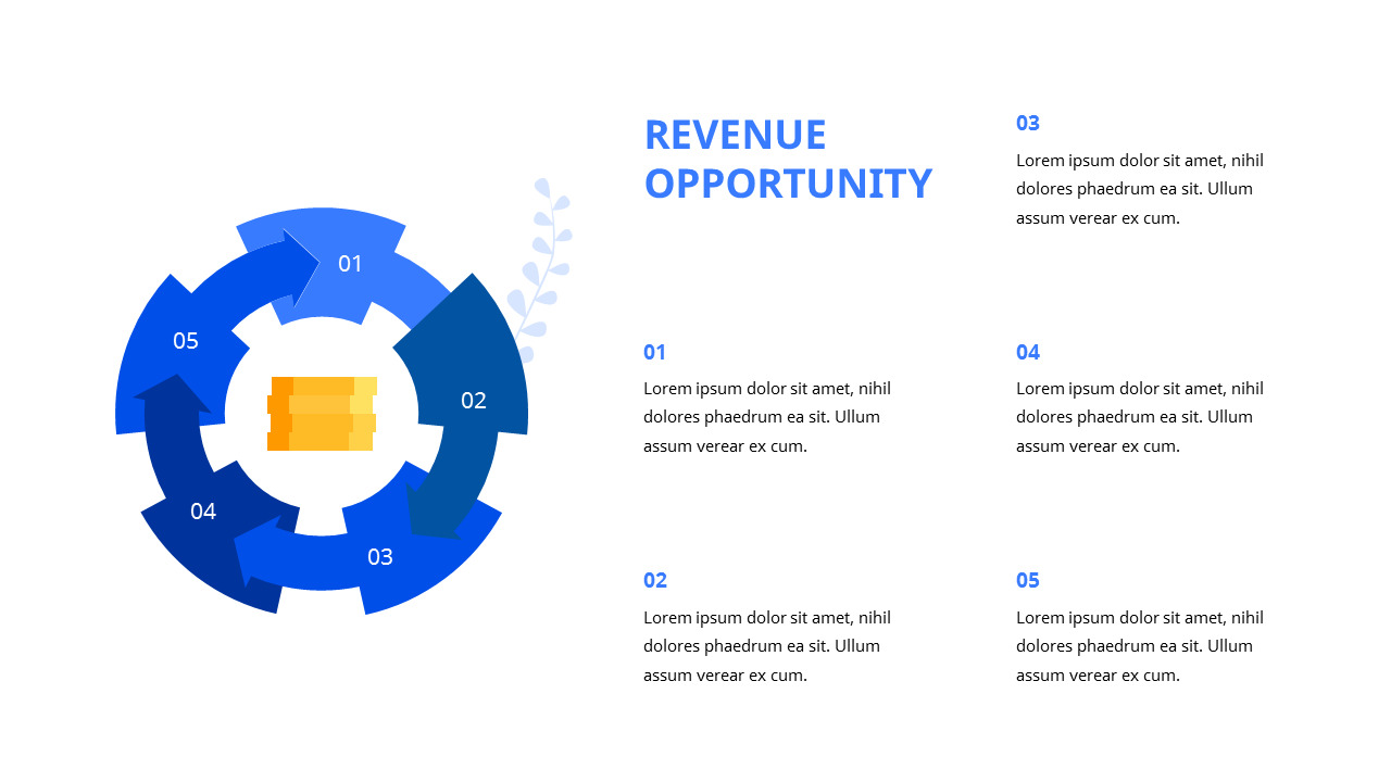 Blue Pitch Deck Template Design Animation Templates powerpoint animation