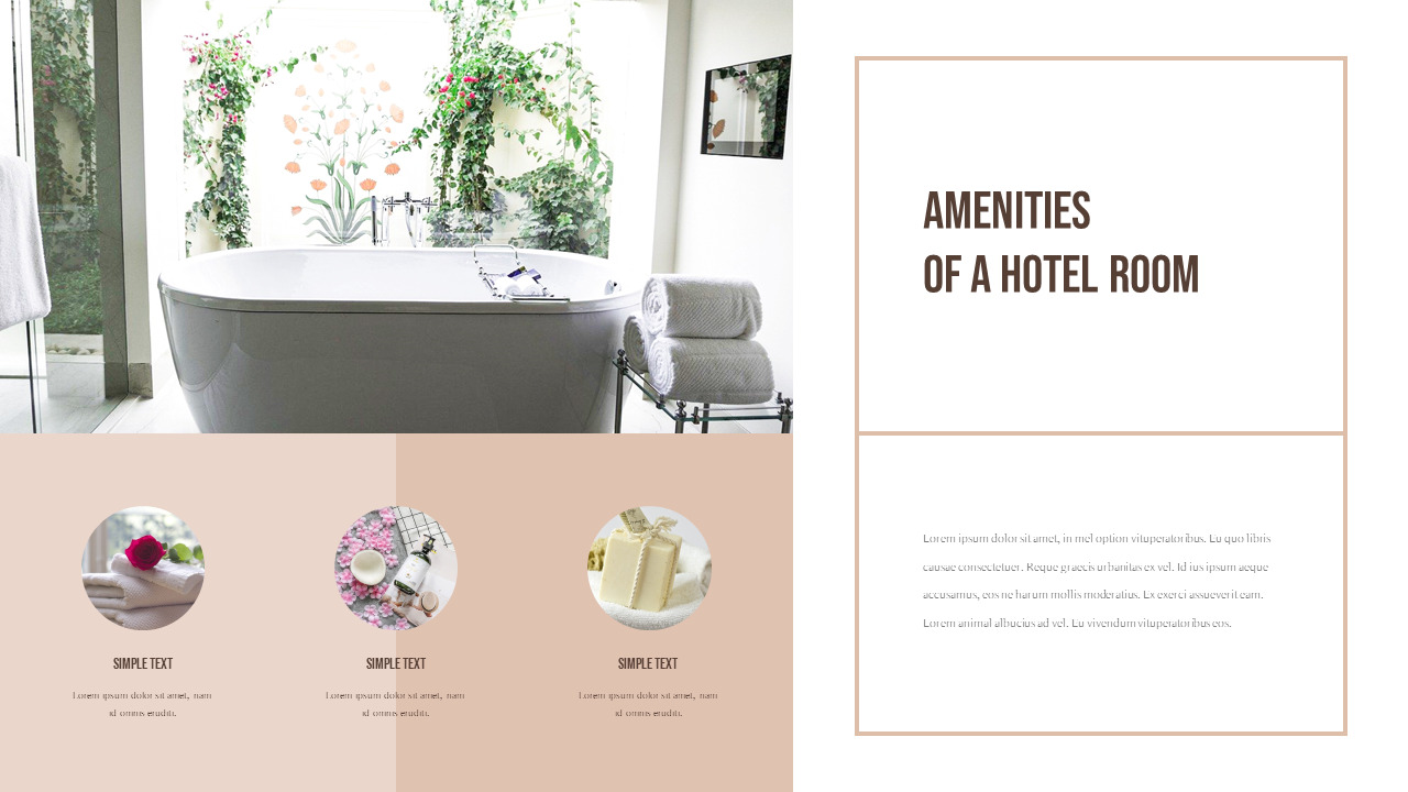 Hotel Services & Facilities Proposal PowerPoint Example|Lifestyle|Templates
