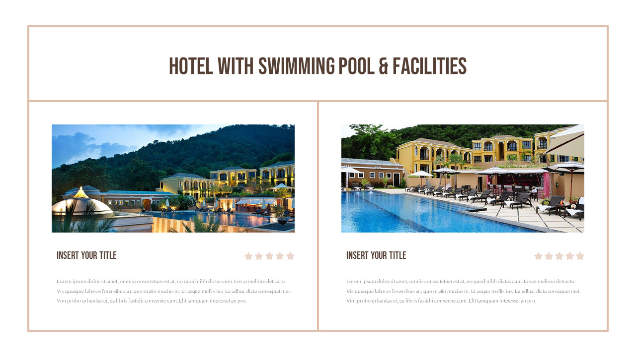 Hotel Services & Facilities Proposal PowerPoint Example|Lifestyle|Templates