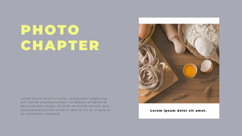 Food Stylist Portfolio Simple Templates Design