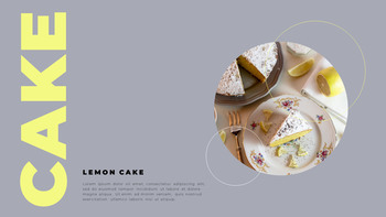 Food Stylist Portfolio Simple Templates Design