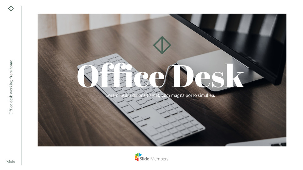 Office Desk Professional PPT