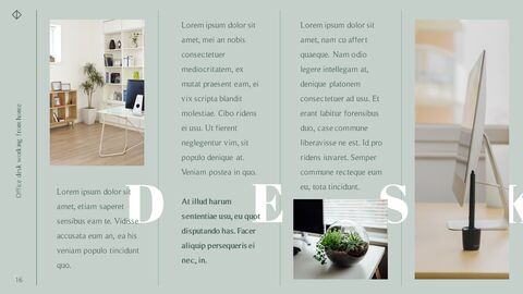 Office Desk Professional PPT