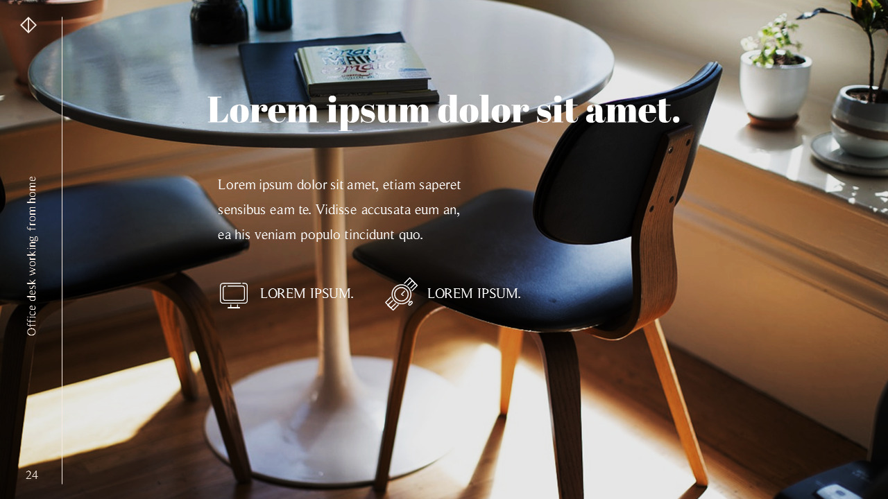 Office Desk Professional PPT