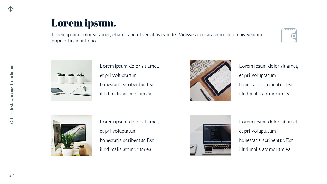 Office Desk Professional PPT