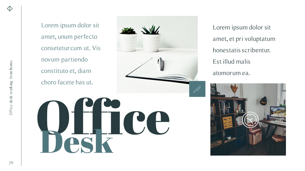 Office Desk Professional PPT