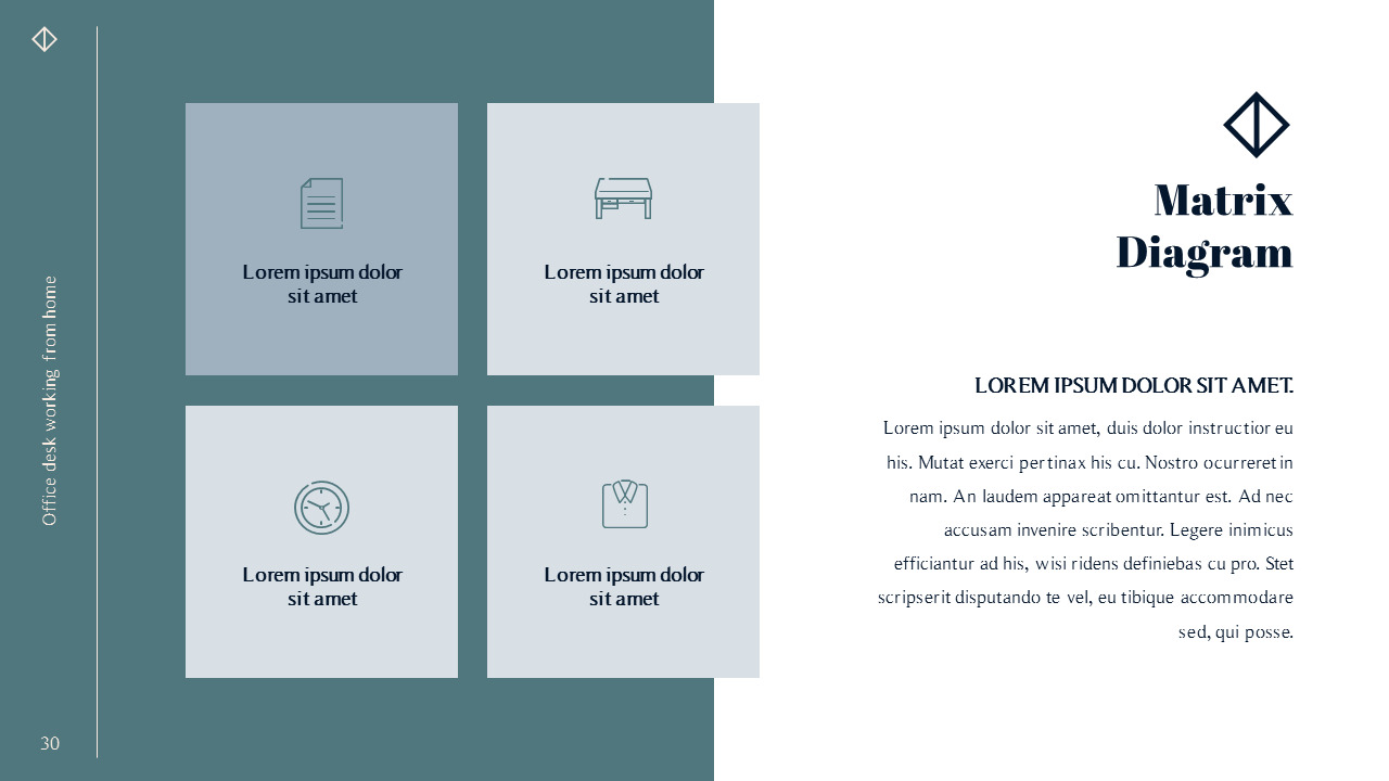 Office Desk Professional PPT