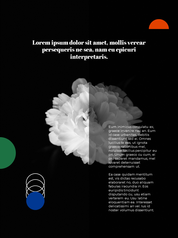 Art Poster Design Vertical Template