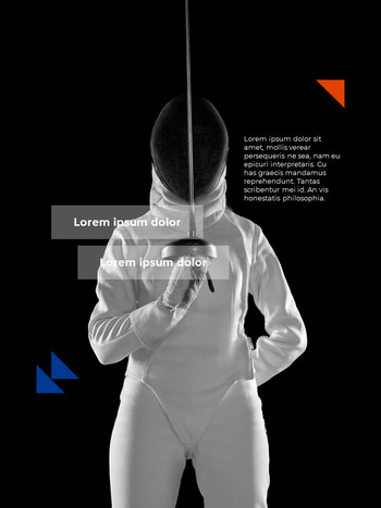 Art Poster Design Vertical Template
