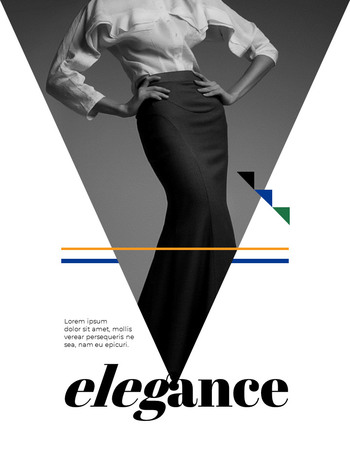 Art Poster Design Vertical Template