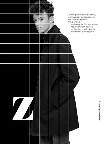 Art Poster Design Vertical Template