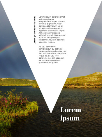 Art Poster Design Vertical Template