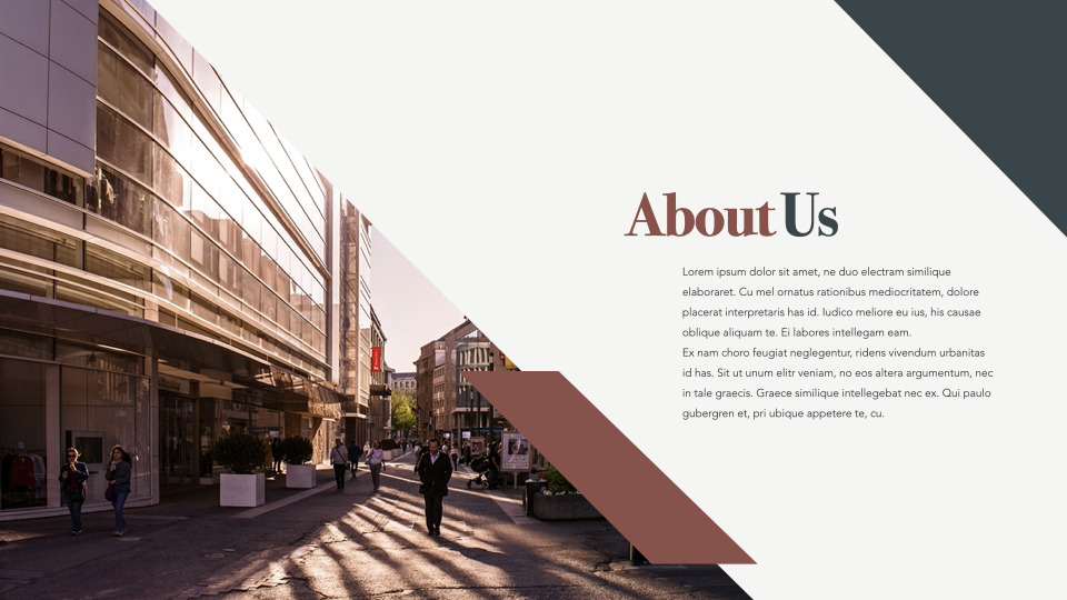 City Street team presentation template|Keynote