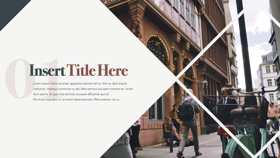 City Street team presentation template|Keynote