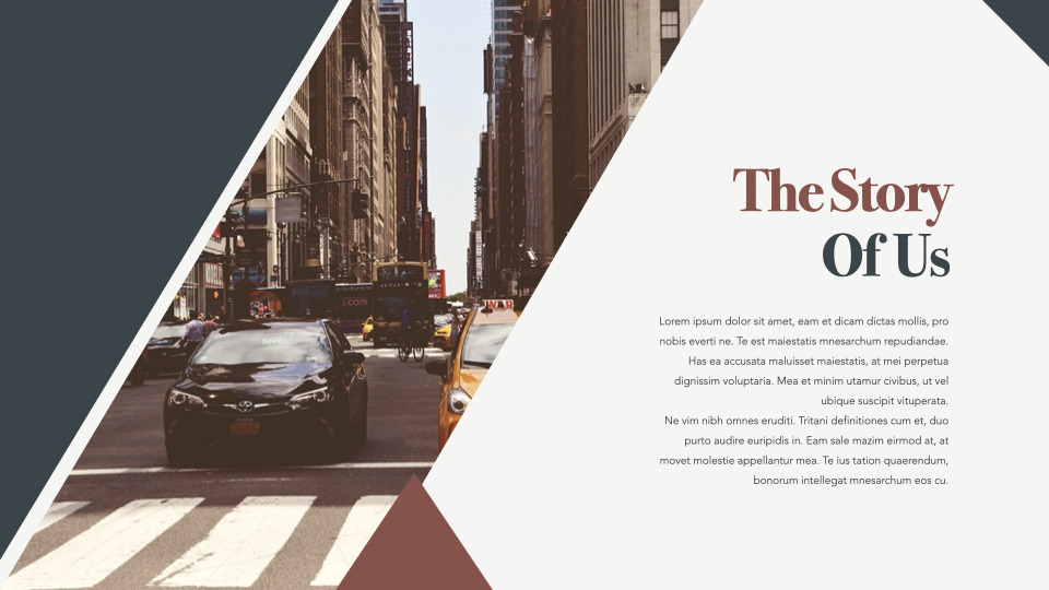 City Street team presentation template|Keynote
