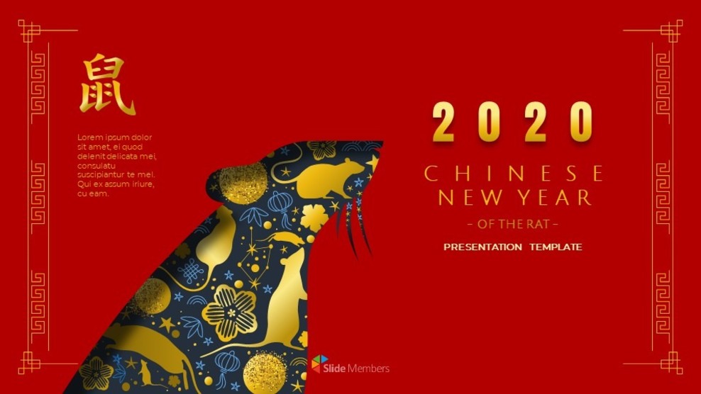 Chinese New Year Custom Google Slides