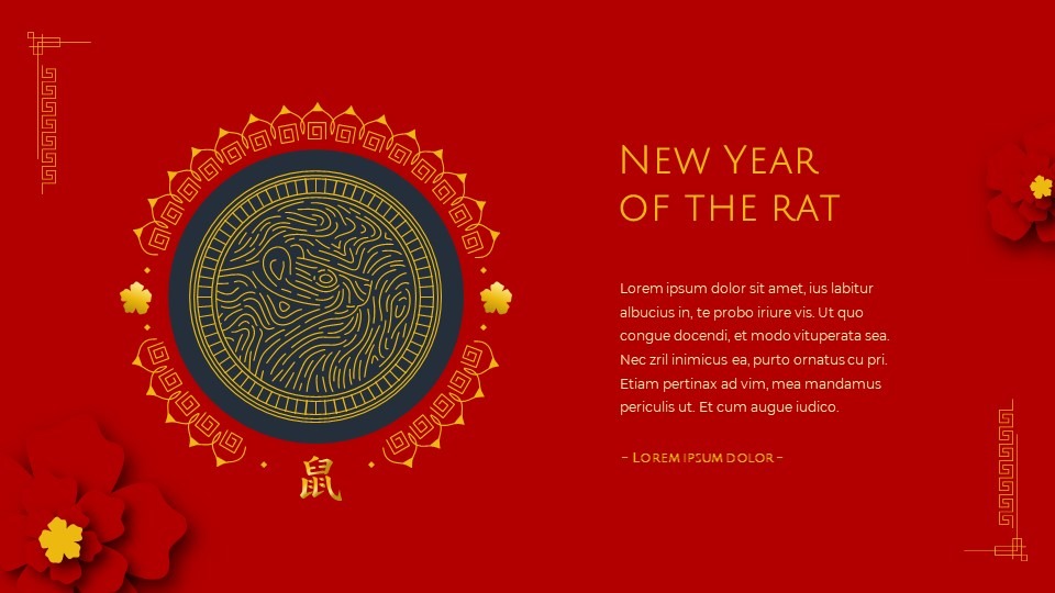 Chinese New Year Custom Google Slides