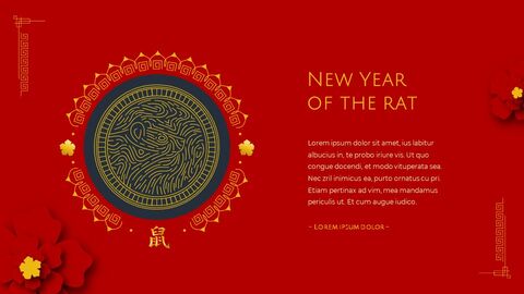 Chinese New Year Custom Google Slides