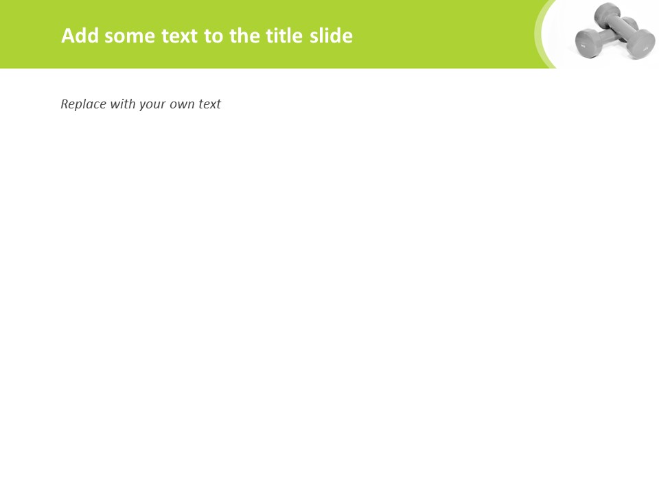 Free Design Template - Dumbbell