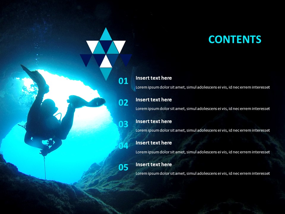 Scuba Diving - Free Template Design