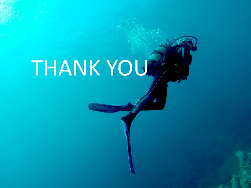 Scuba Diving - Free Template Design