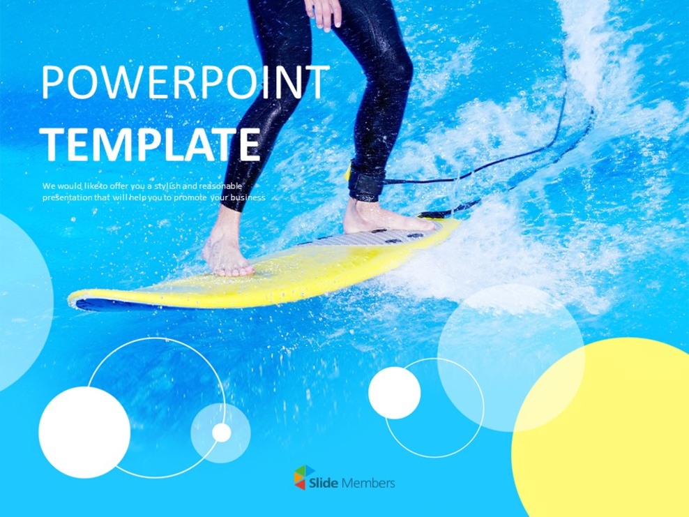 Surfing - Free Powerpoint Templates Design