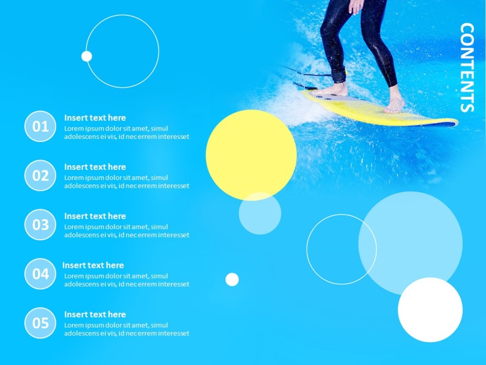 Surfing - Free Powerpoint Templates Design