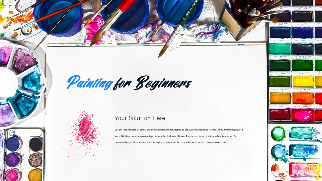 Art Painting Best PPT|Lifestyle|Templates