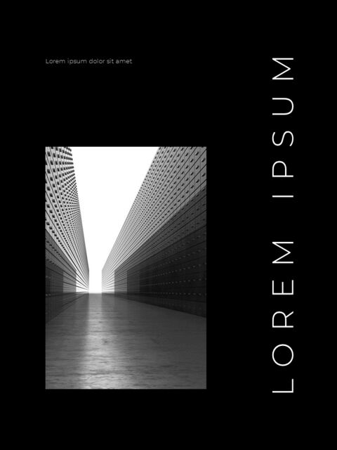 Geometric Design Background Vertical Template Best PowerPoint ...