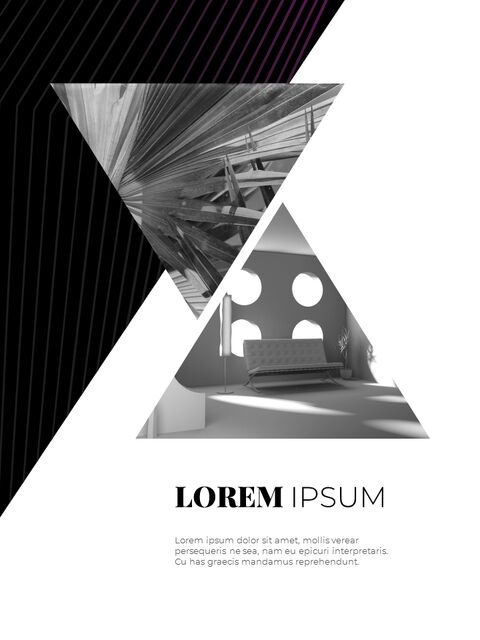 Geometric Design Background Vertical Template Best PowerPoint ...