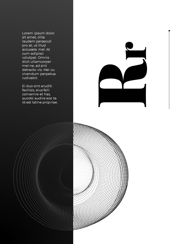 Geometric Design Background Vertical Template Best PowerPoint ...