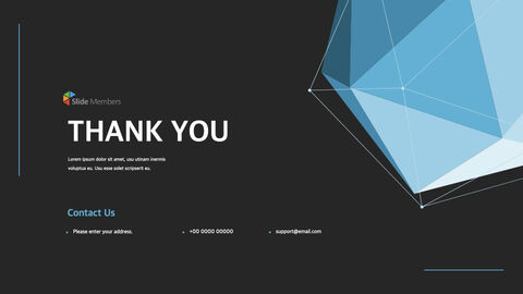 Polygon Background Business Presentation keynote themes|Pitch Decks