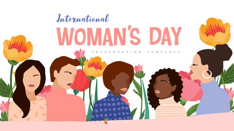 International Womens Day Modern PPT Templates