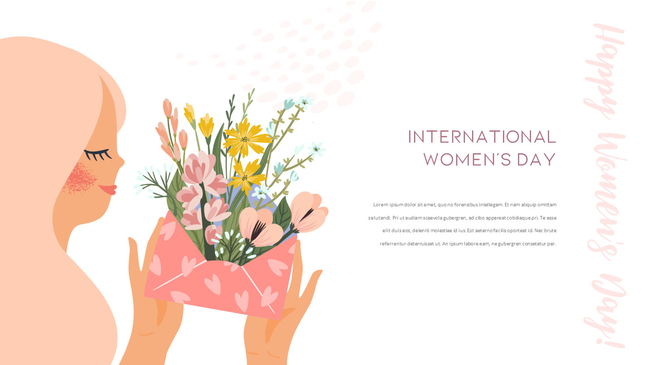Día Internacional de la Mujer Plantillas PPT modernas