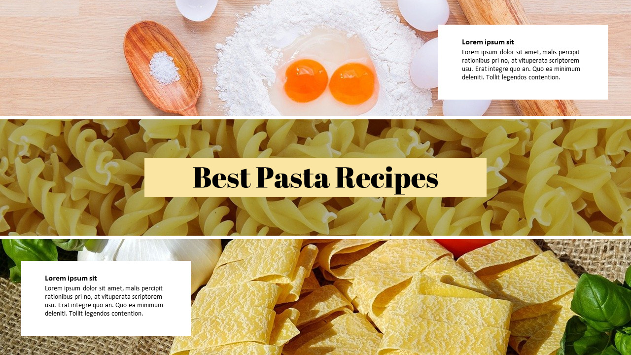 Pasta PowerPoint-Layout|Geschäft|Vorlagen