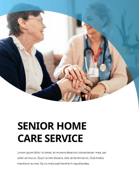 Senior Care Service PPT Model