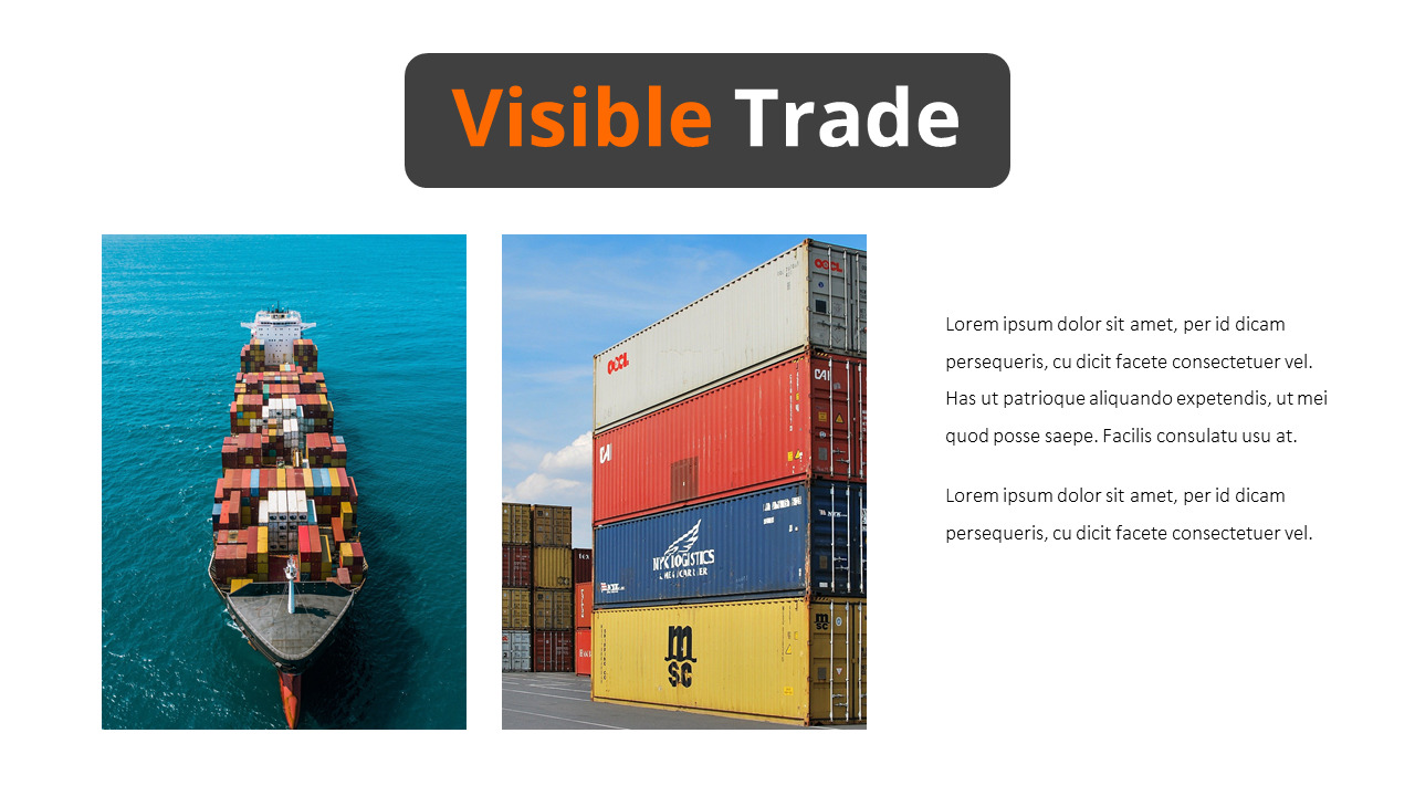 Free Trade PowerPoint Presentation Examples|IT/Commerce|Templates
