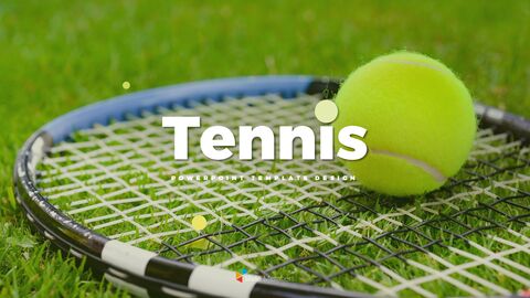Tennis Best PowerPoint Templates|Lifestyle