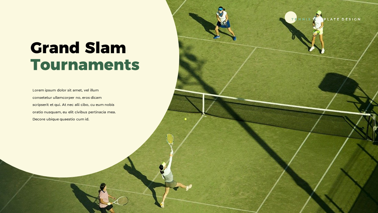 Tennis Best PowerPoint Templates|Lifestyle