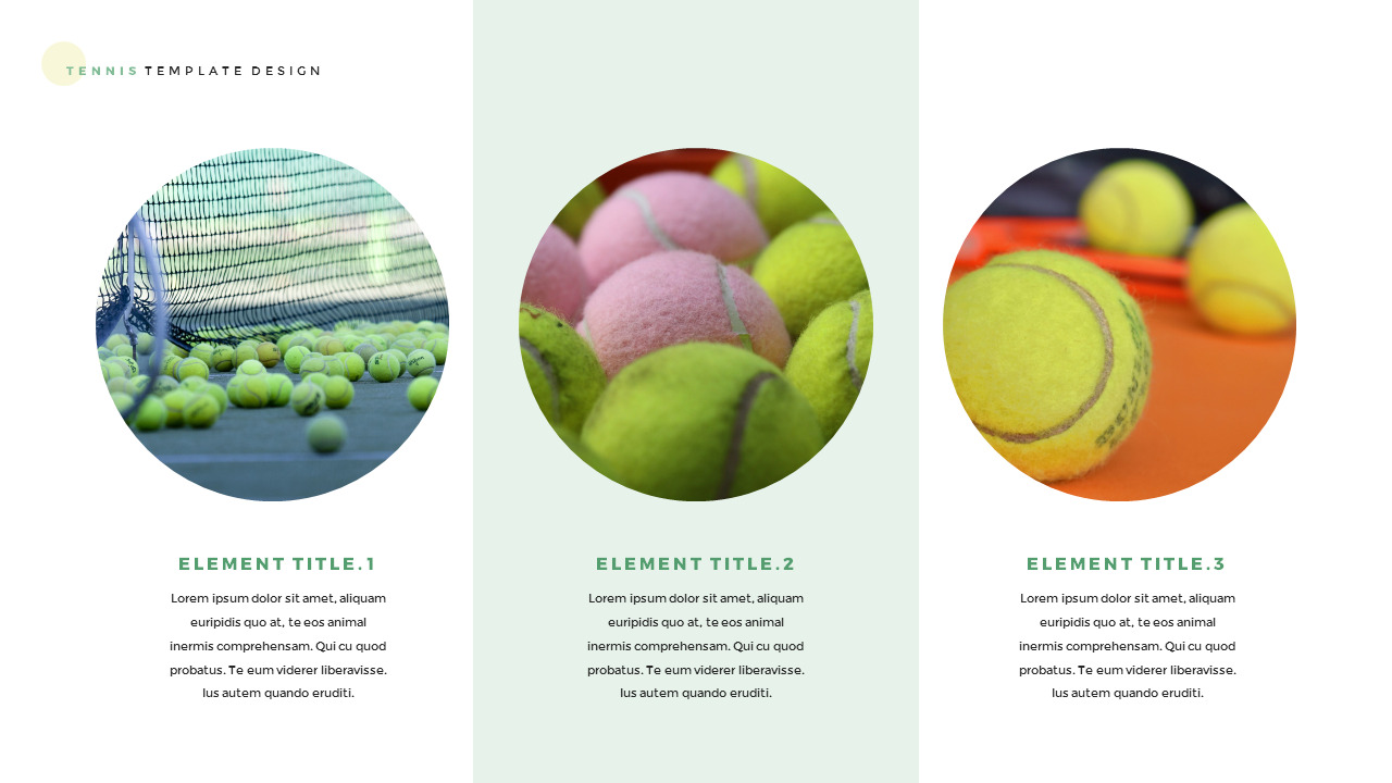 Tennis Best PowerPoint Templates|Lifestyle