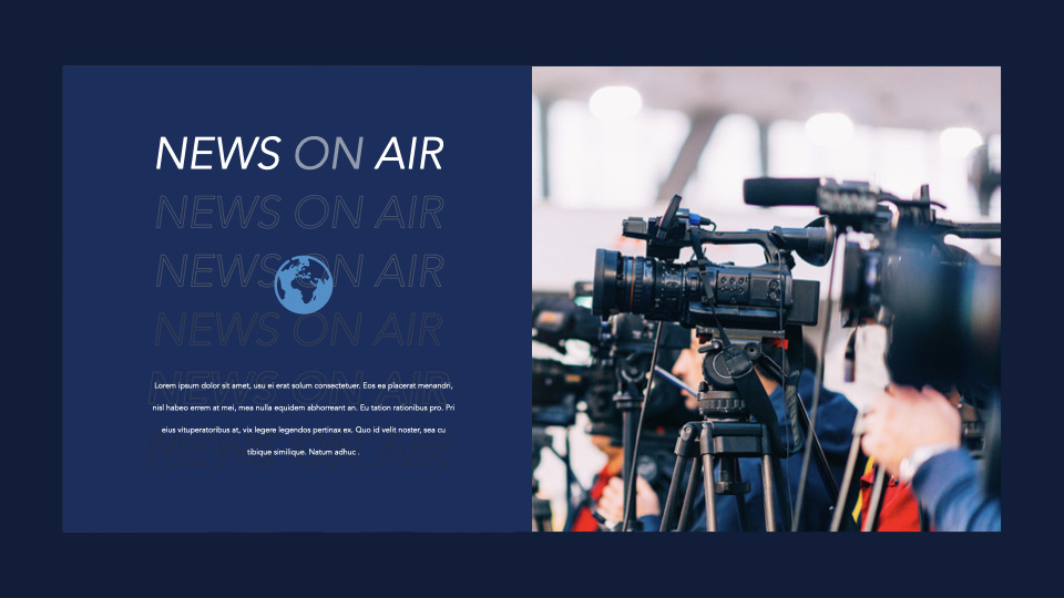 State of the News Media Keynote Templates