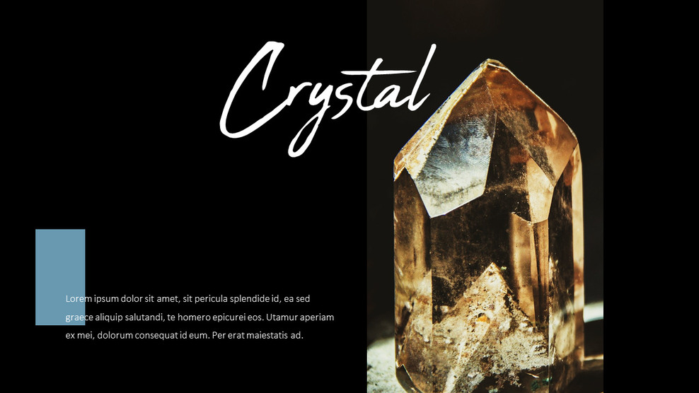 Beautiful Gemstone Professional PPT|Business|Templates