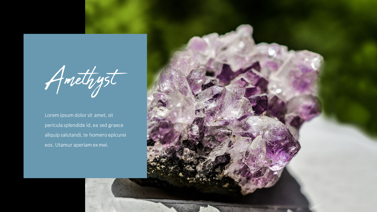 Beautiful Gemstone Professional PPT|Business|Templates