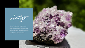 Beautiful Gemstone Professional PPT|Business|Templates