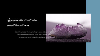 Beautiful Gemstone Professional PPT|Business|Templates