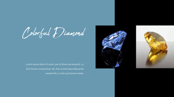 Beautiful Gemstone Professional PPT|Business|Templates