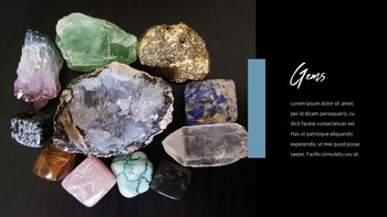 Beautiful Gemstone Professional PPT|Business|Templates