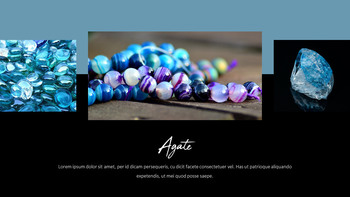 Beautiful Gemstone Professional PPT|Business|Templates